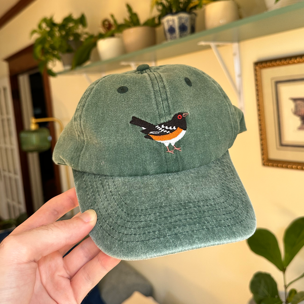 Spotted Towhee Hat – Pigeon Post