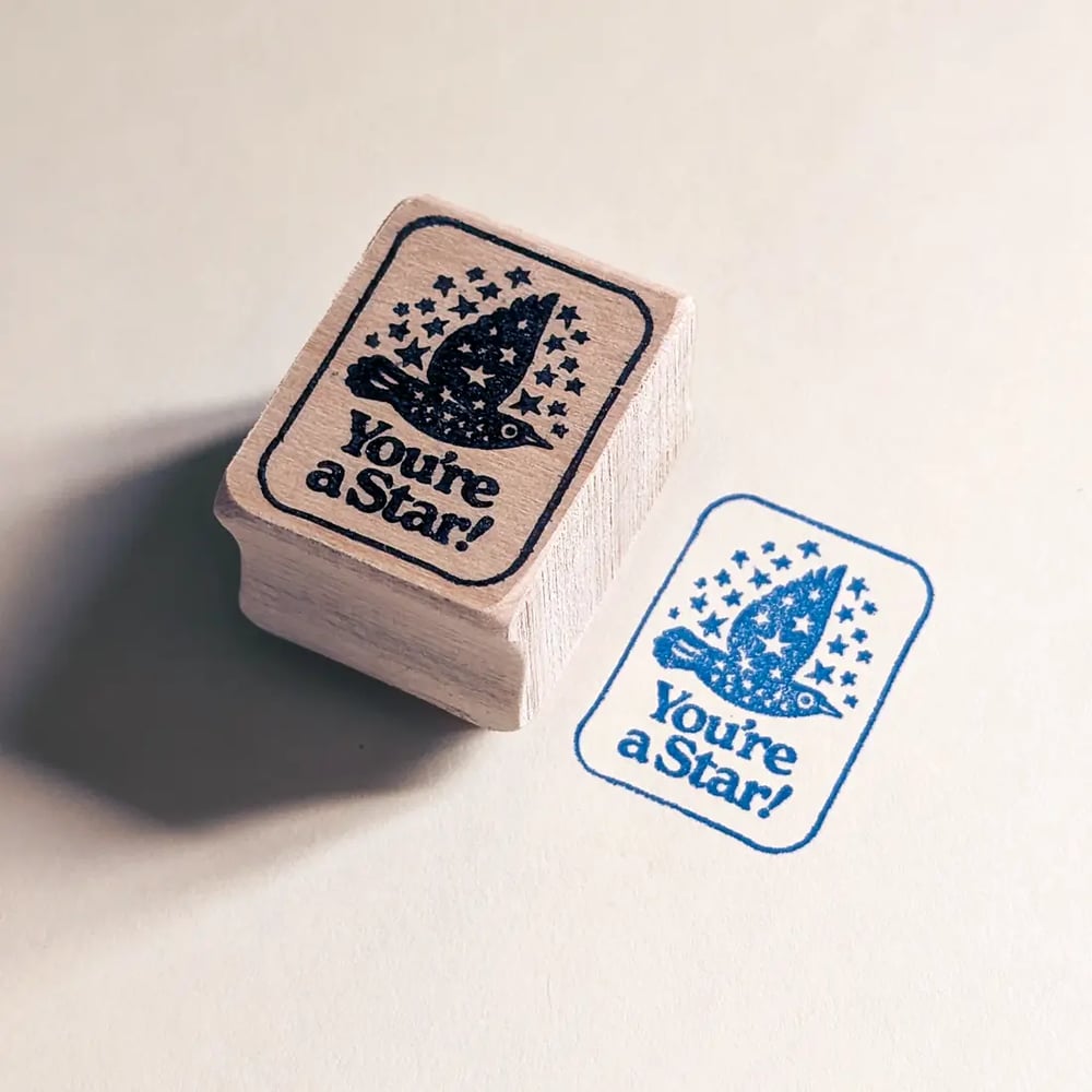 “You’re a Star!” Starling Stamp – Pigeon Post